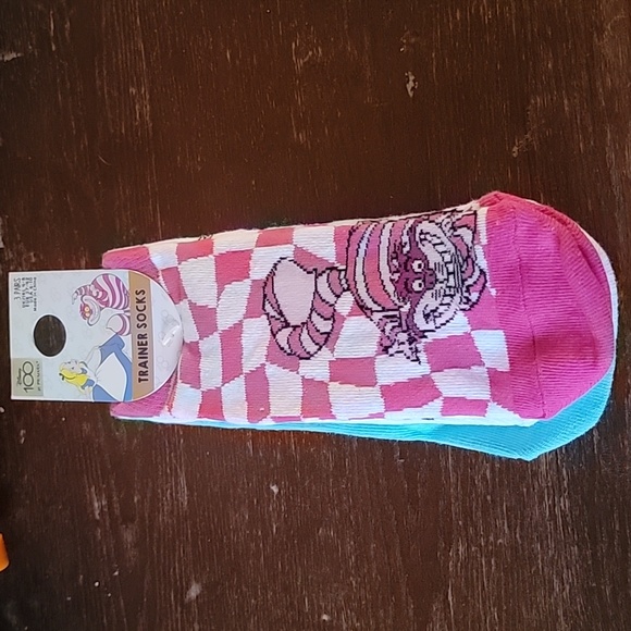 Disney | Shoes | Nwt 3 Pair Alice In Wonderland Socks | Poshmark